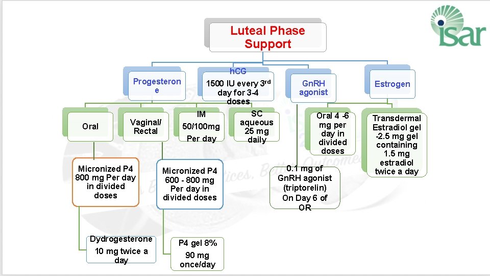 Luteal Phase Support SIG Endocrinology 2019 Chairperson Madhuri