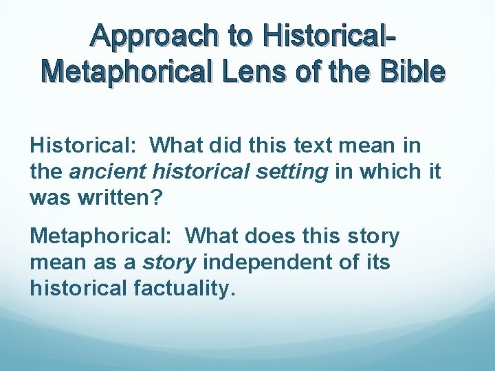 class 1 Overview of the Hebrew Scriptures Psalm