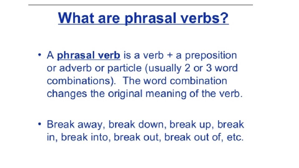 SPEAKING PART 3 AND PHRASAL VERBS Useful expressions