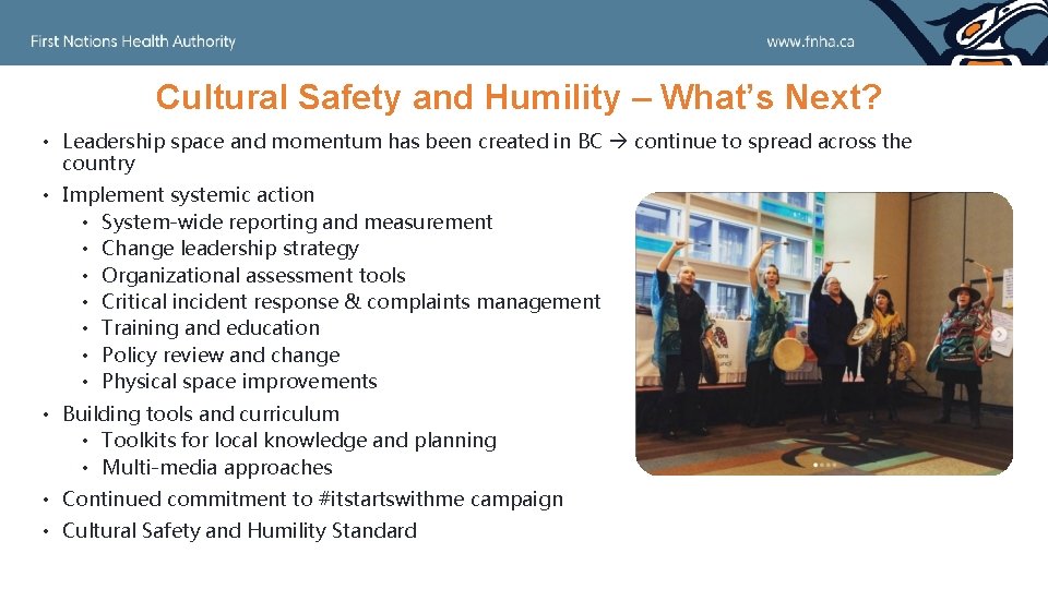 First Nations Health Authority Cultural Safety and Humility