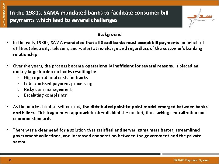 Electronic Bill Payment Transformation in Saudi Arabia Presentation