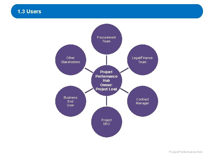 Visual Management in Procurement Project Performance Hub Guidance