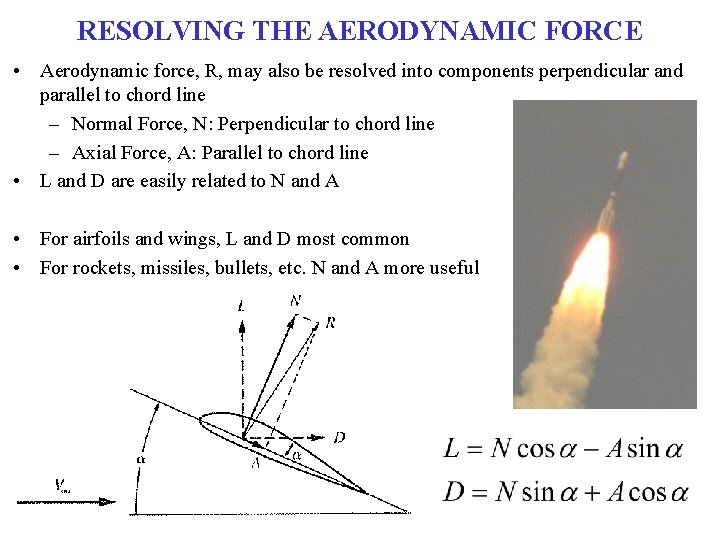 MAE 3241 AERODYNAMICS AND FLIGHT MECHANICS Review of