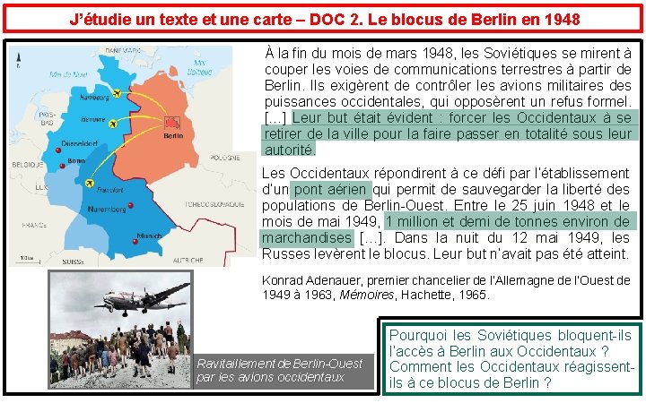 IIBerlin au cur de la guerre froide Jtudie