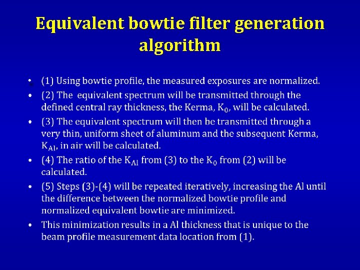 CBCT Equivalent Source Generation Using HVL and Beam