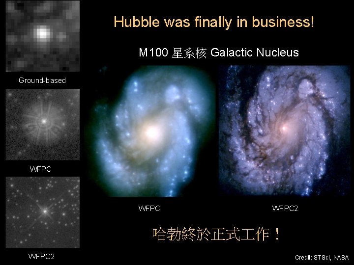 Hubble Space Telescope Credit NASA 2 4 m