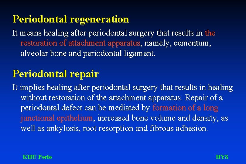 Periodontal regeneration a reality Using conventional treatment methods