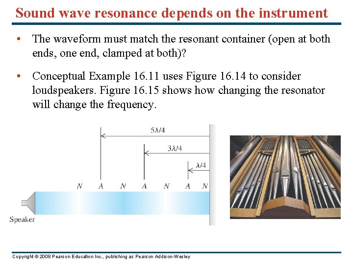 Chapter 16 Sound and Hearing Power Point Lectures