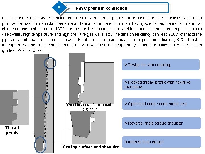 HS Series Premium Connections 1 HSM1 premium connection