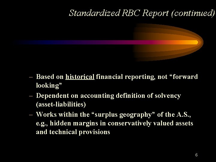 U S RiskBased Capital Requirements and Their Context