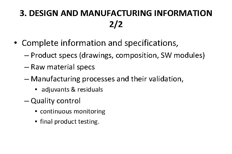 Technical file contents according to EU reg 2017745
