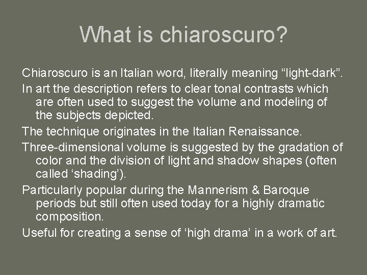 Chiaroscuro Dramatic High Contrast Portraits What is chiaroscuro