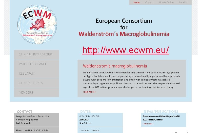 EWMnetwork London 16 8 2014 Setting up clinical