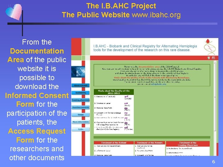 AHC research in Europe ITALY FRANCE ENRAH European