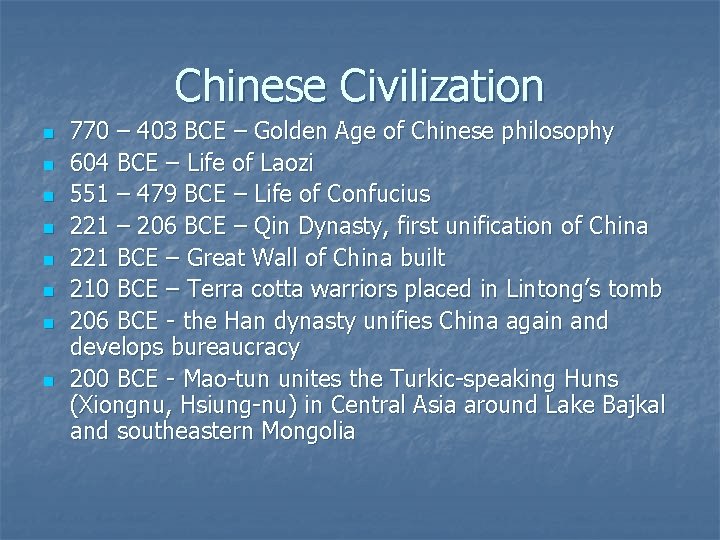 Early China Map Chinese Civilization n n 1570