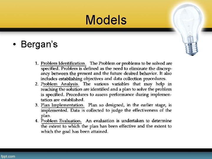 D efinitions Problem solving can be understood as