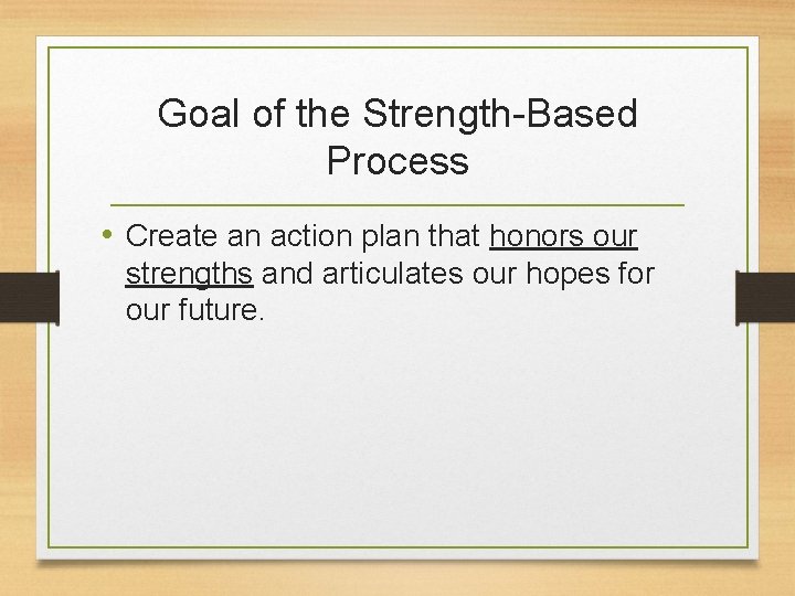 Strength Based Career Decision Making for Young Adults