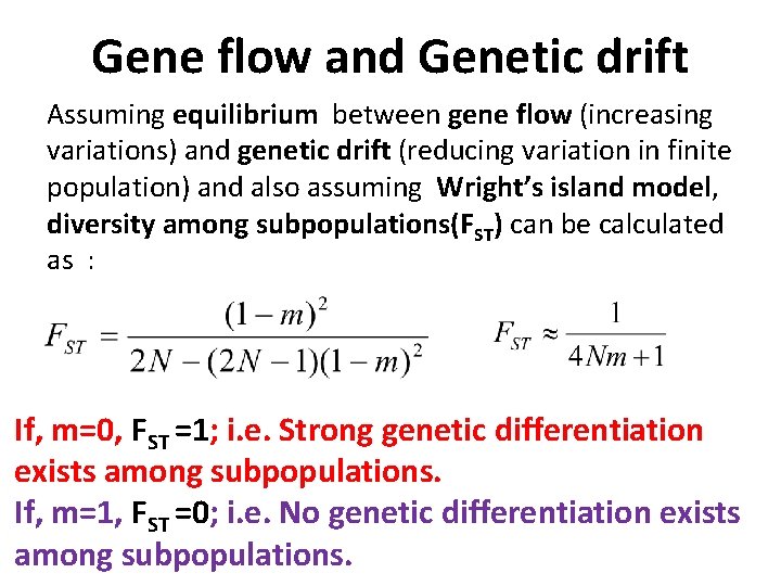Lab 7 Estimating Population Structure Goals 1 Estimate