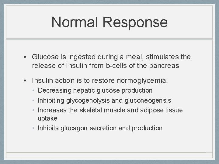 Complications of Diabetes An Overview of the Pathophysiology