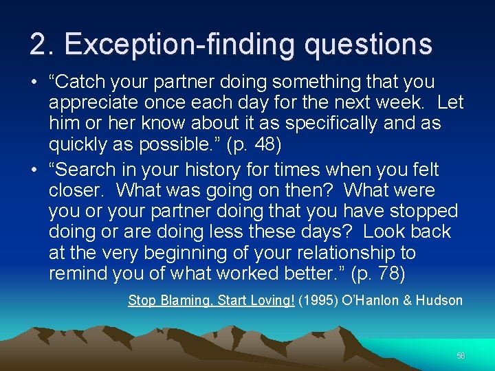 Theories and Methods of Family Therapy PostModern Models