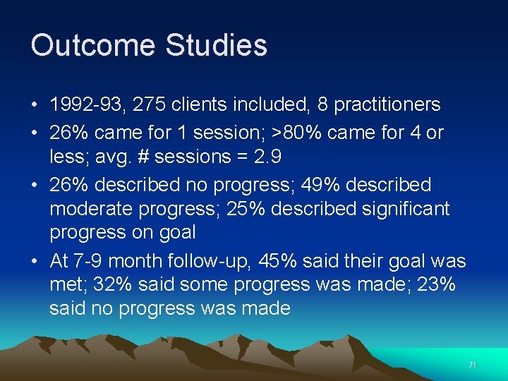 Theories and Methods of Family Therapy PostModern Models