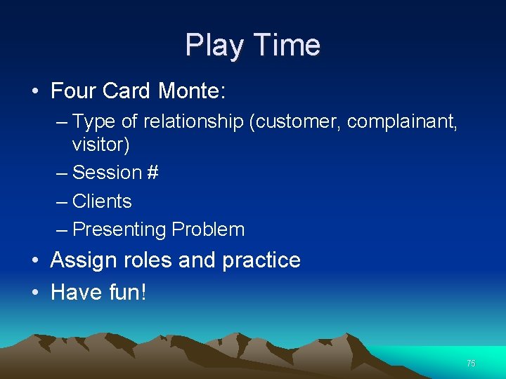 Theories and Methods of Family Therapy PostModern Models