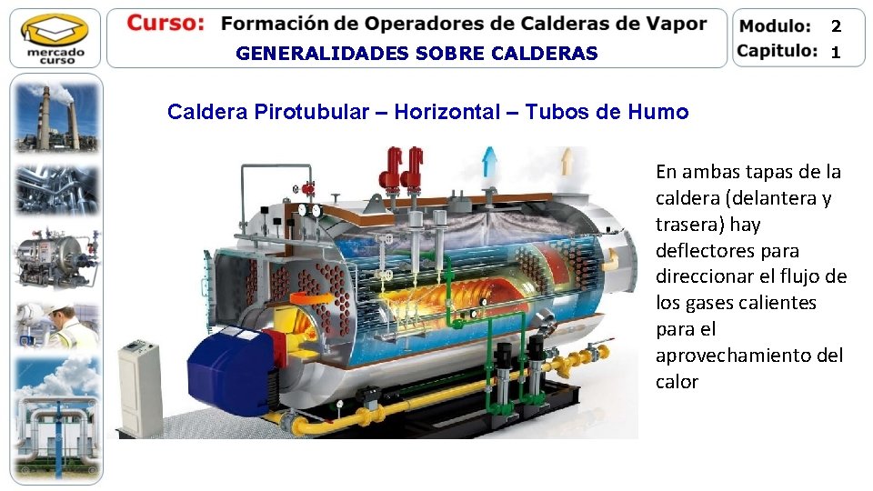 2 GENERALIDADES SOBRE CALDERAS Bienvenido al Modulo 1