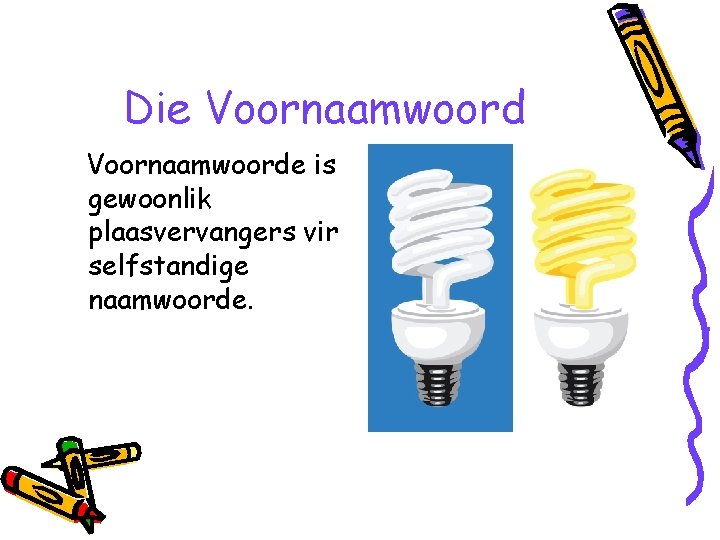 Woordsoorte Woordsoortonderskeiding Die woorde van n taal word