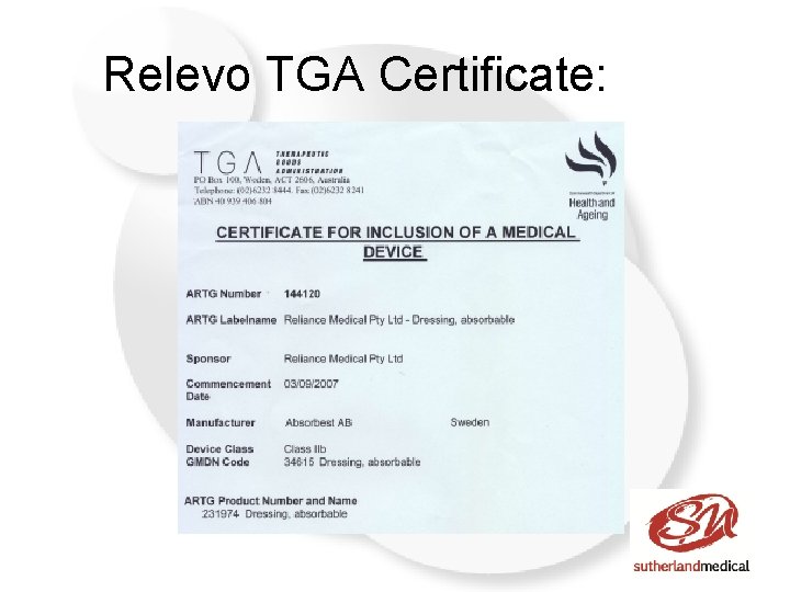 RESPONSIBLE COMMITTED AND PROUDLY AUSTRALIAN OWNED INTRODUCING Absorbs