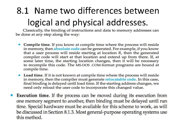 Tutorial 8 Exercises CH 8 8 1 Name