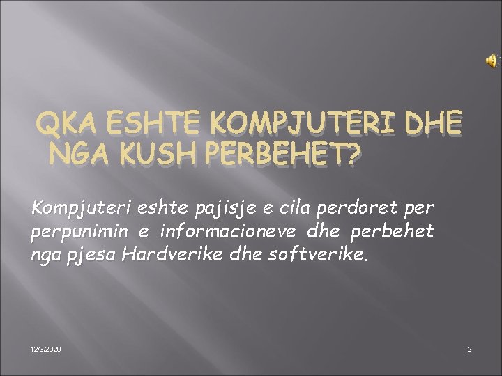 MODULI I KONCEPTET THEMELORE T TEKNOLOGJIS INFORMATIVE QKA