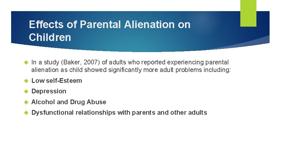 Parental Alienation DR DOUGLAS PARK PHD REBECCA TOOMAN
