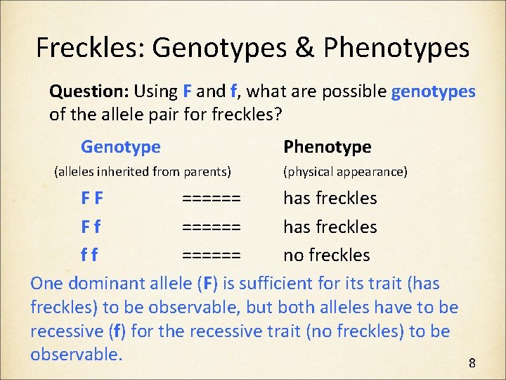 Genetics in Harry Potters World Lesson 1 Phenotypes