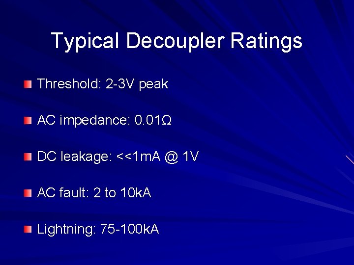 AC Mitigation Overview Mike Tachick Dairyland Electrical Industries