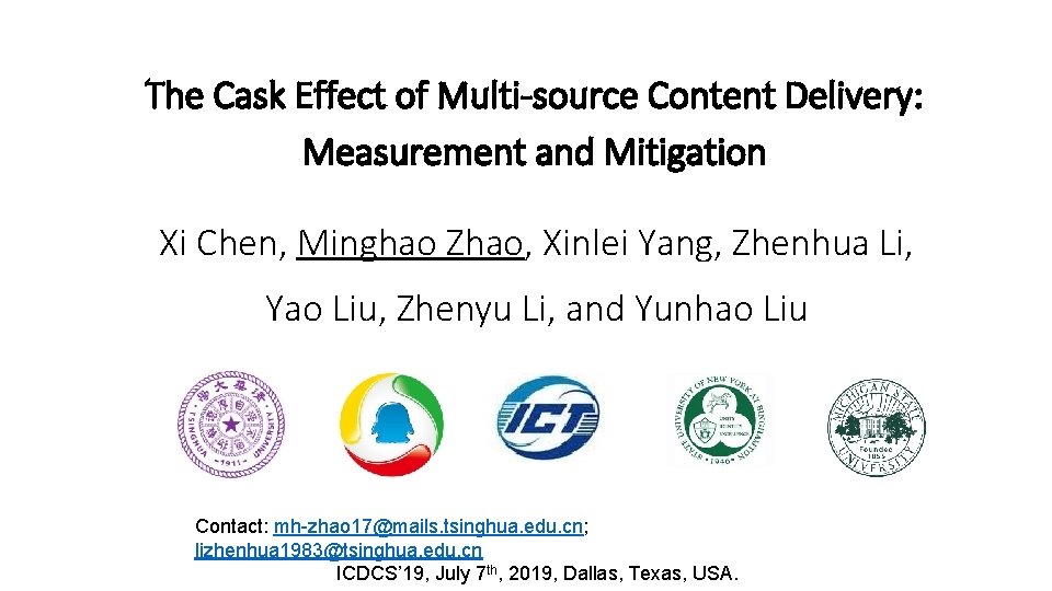 The Cask Effect of Multisource Content Delivery Measurement