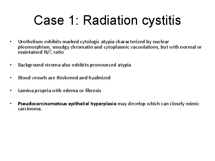 Selected Urothelial Lesions of Urinary Bladder and Their