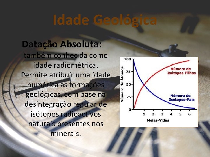 MEDIDA DO TEMPO E HISTRIA DA TERRA Trabalho