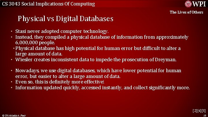 CS 3043 Social Implications Of Computing The Lives