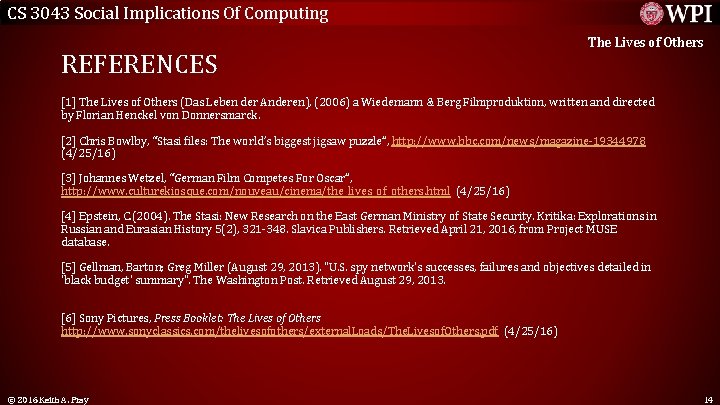 CS 3043 Social Implications Of Computing The Lives