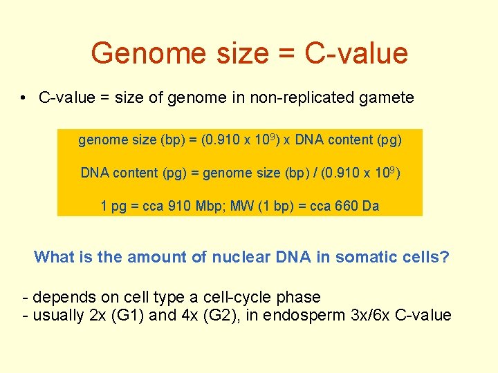 Plant molecular genetics Plant nuclear genome Chromatin and