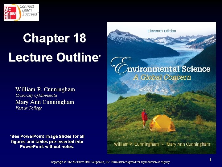 Chapter 18 Lecture Outline William P Cunningham University