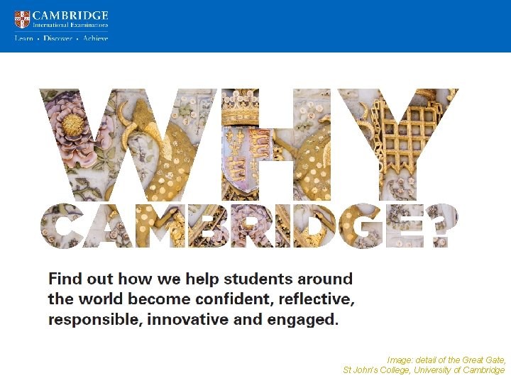 Why Cambridge A presentation for parents students Presentation