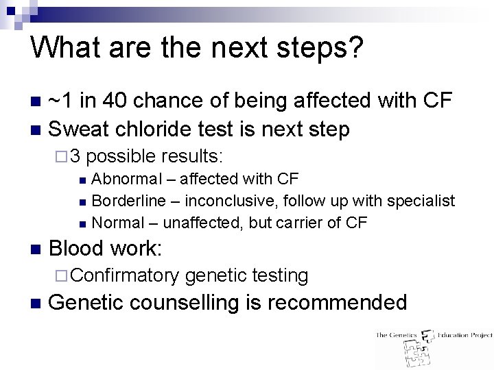 Newborn Screening Ontarios Expanded Screening Program Prepared by