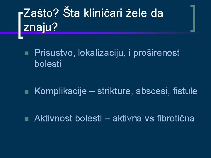 MR Enterografija Inflamatorne bolesti creva Polina Pavievi Mb