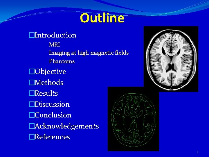 Brain Phantoms for Ultra High Field MRI Sixweek