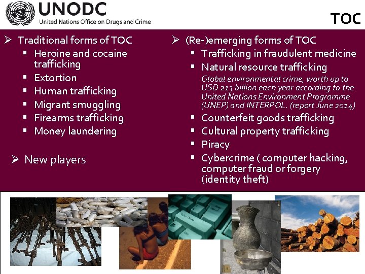 The UNODCWCO Container Control Programme Transnational Organized Crime