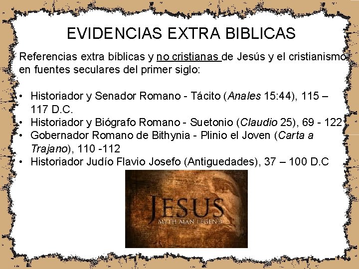 EVIDENCIAS DE LA CONFIABILIDAD DE LAS SAGRADAS ESCRITURAS