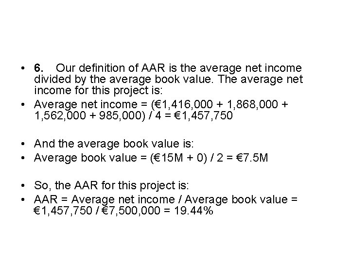 Chapter 9 Questions and Problems 1 Calculating Payback