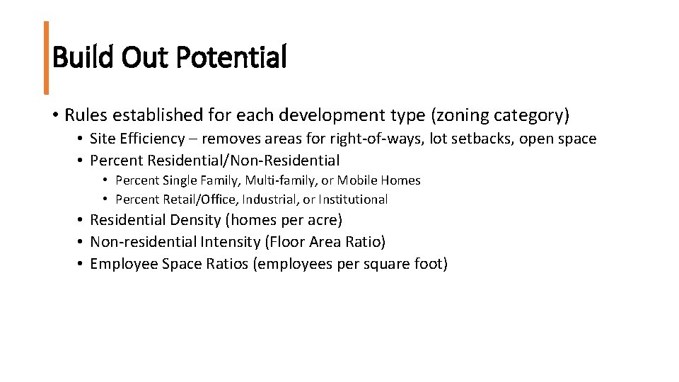 Davie County Comprehensive Land Development Plan Growth Strategy