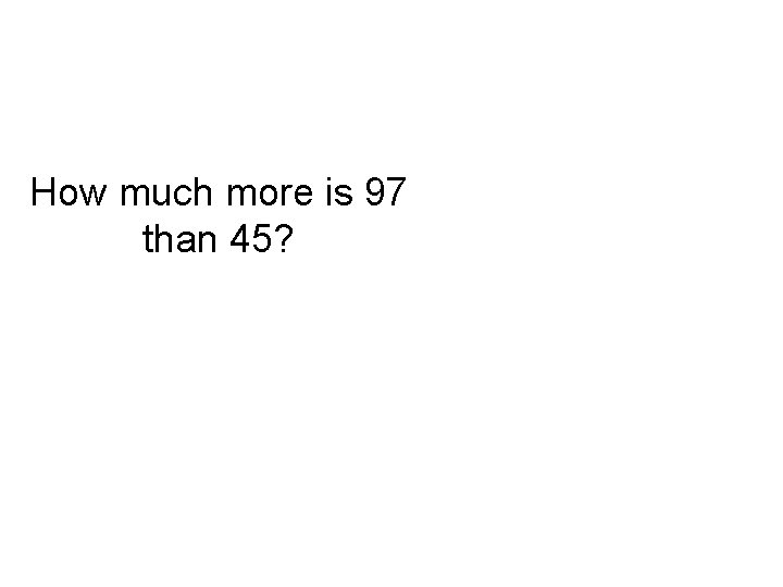 LO To addsubtract any pair of twodigit numbers